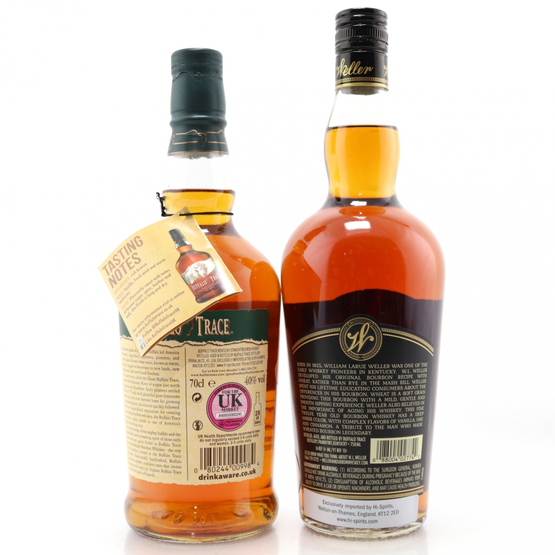 Buffalo Trace & Weller 12 Year Old x 2 | Whisky Auctioneer