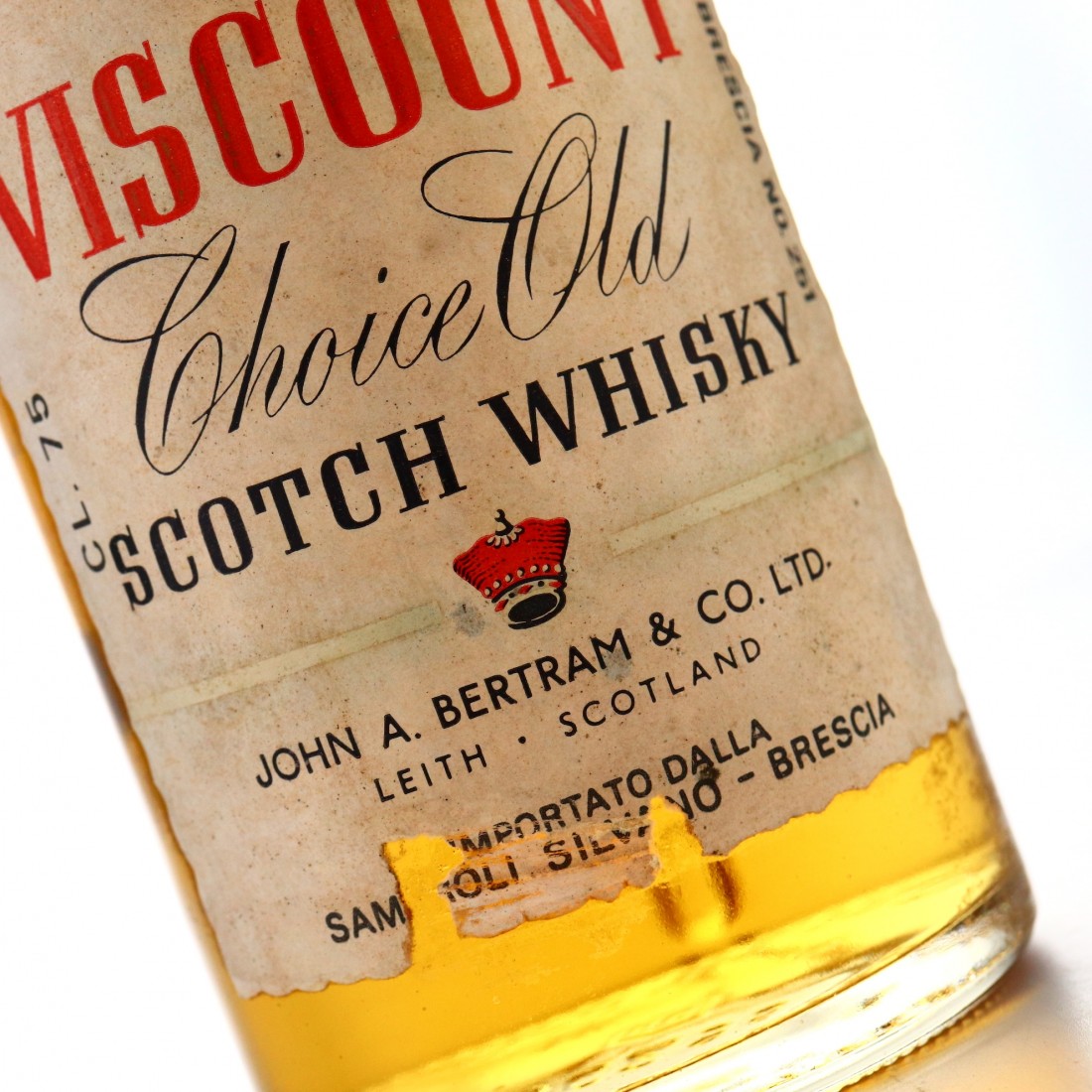 Viscount Choice Old Scotch Whisky 1970s / Samaroli Import | Whisky ...