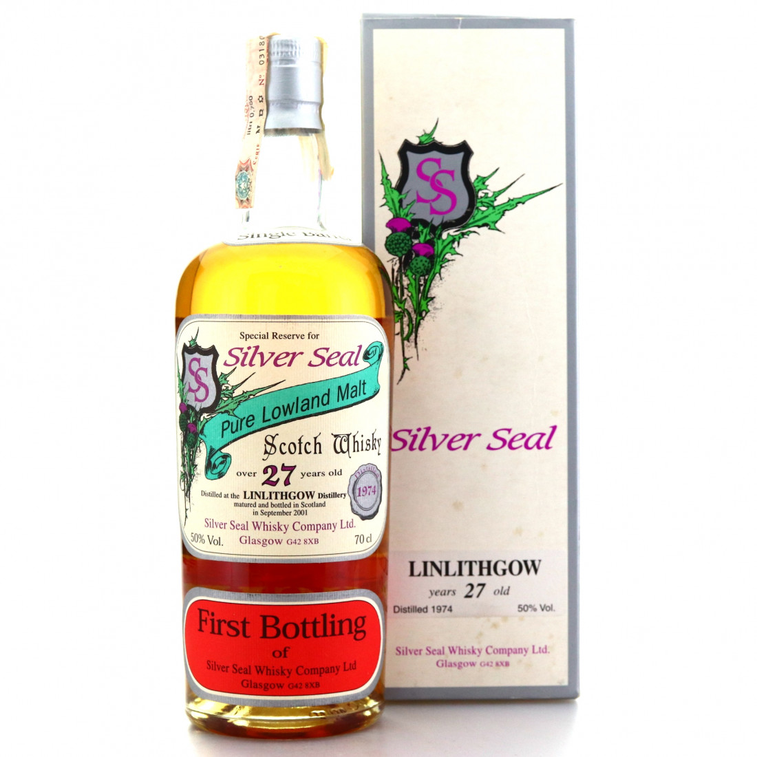 St Magdalene-Linlithgow 1974 Silver Seal 27 Year Old / First Bottling ...