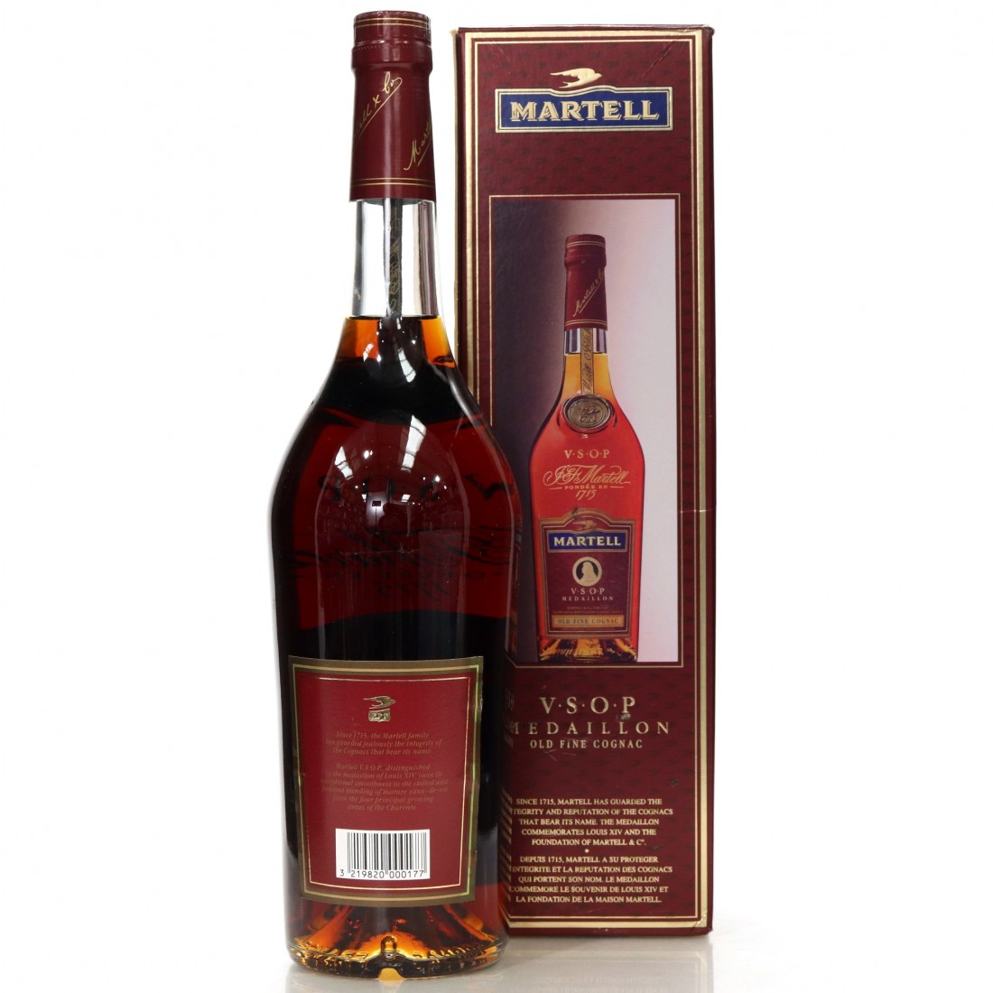 Martell VSOP Medallion 1 Litre | Whisky Auctioneer