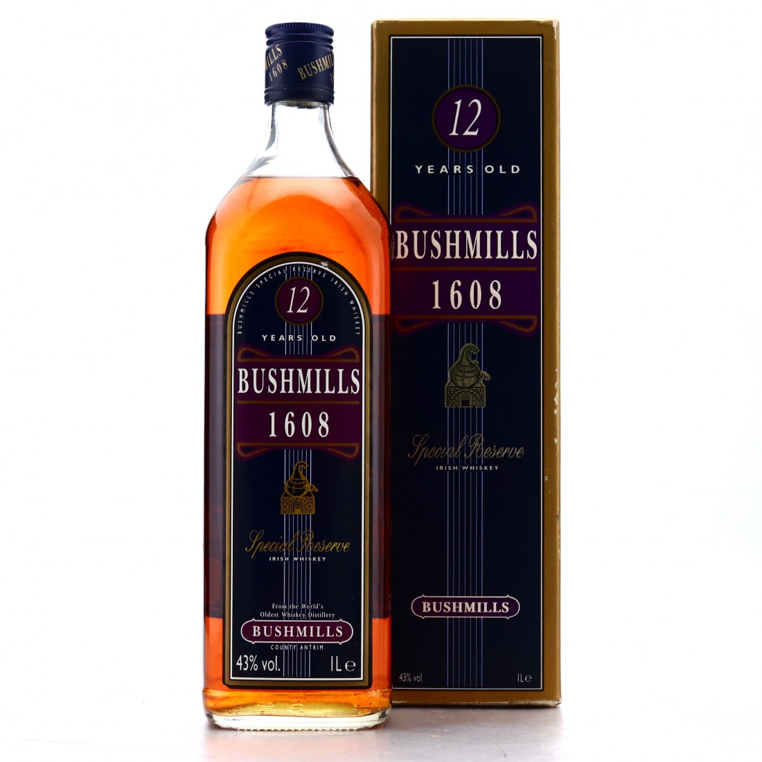 Bushmills '1608' Special Reserve 12 Year Old 1 Litre | Whisky Auctioneer
