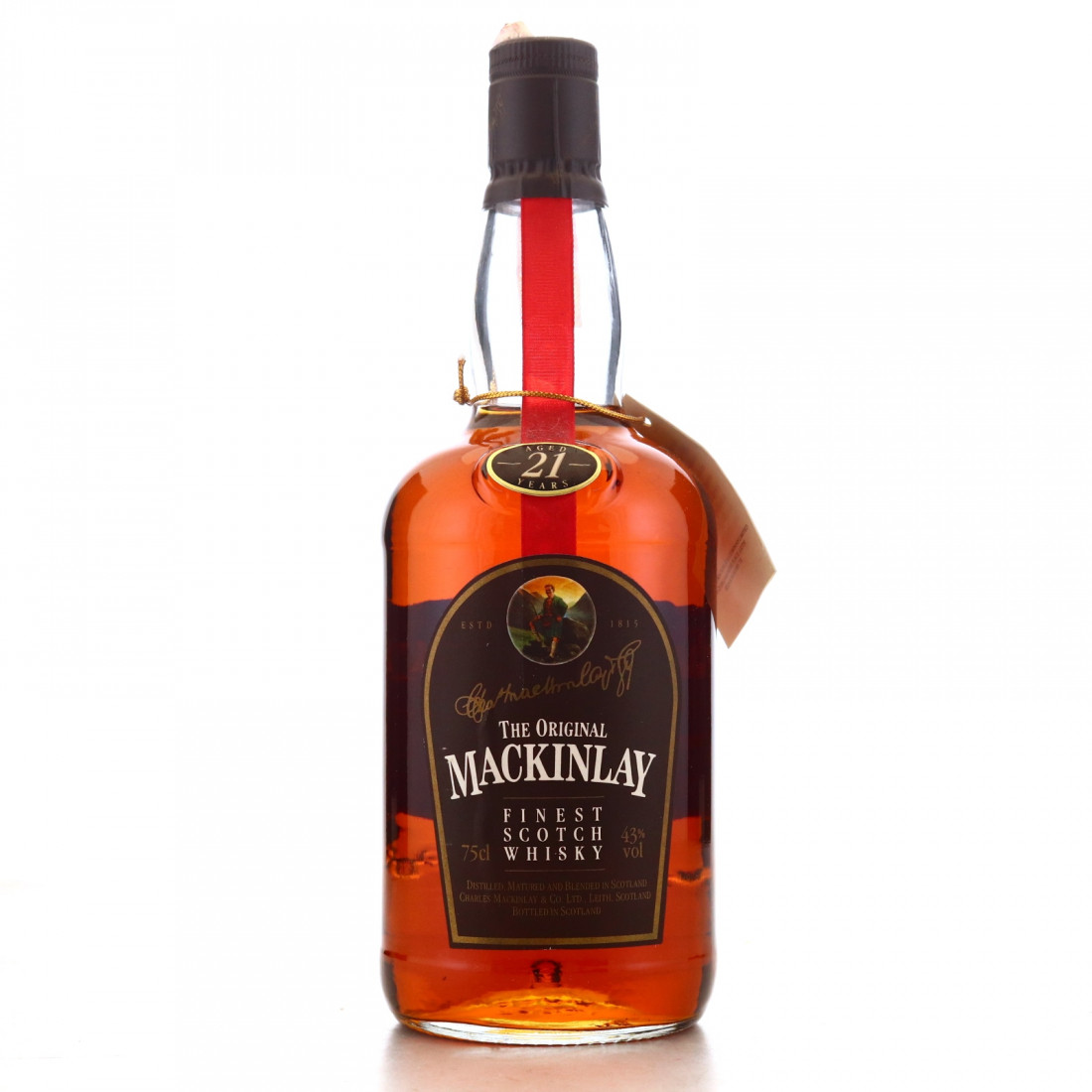 The Original Mackinlay 21 Year Old Finest Scotch 1980s | Whisky Auctioneer