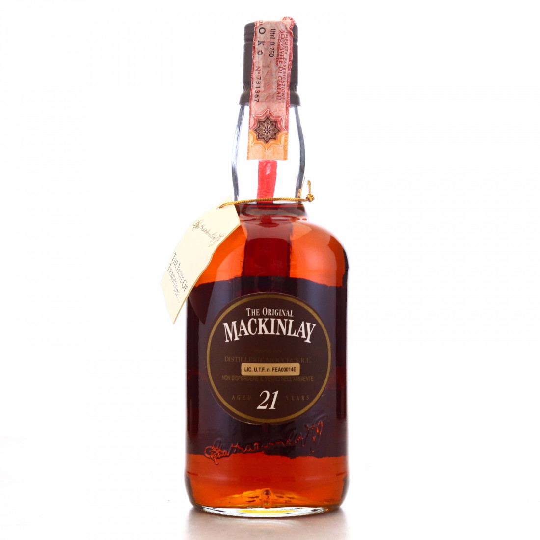The Original Mackinlay 21 Year Old Finest Scotch 1980s | Whisky Auctioneer