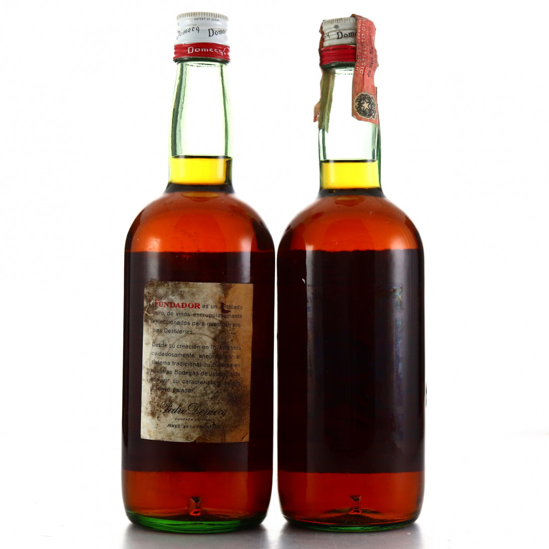 Fundador Pedro Domecq Brandy 1980s x 2 | Whisky Auctioneer