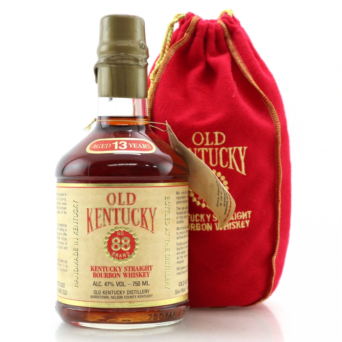 Old Kentucky No.88 Brand 13 Year Old Straight Bourbon | Whisky Auctioneer