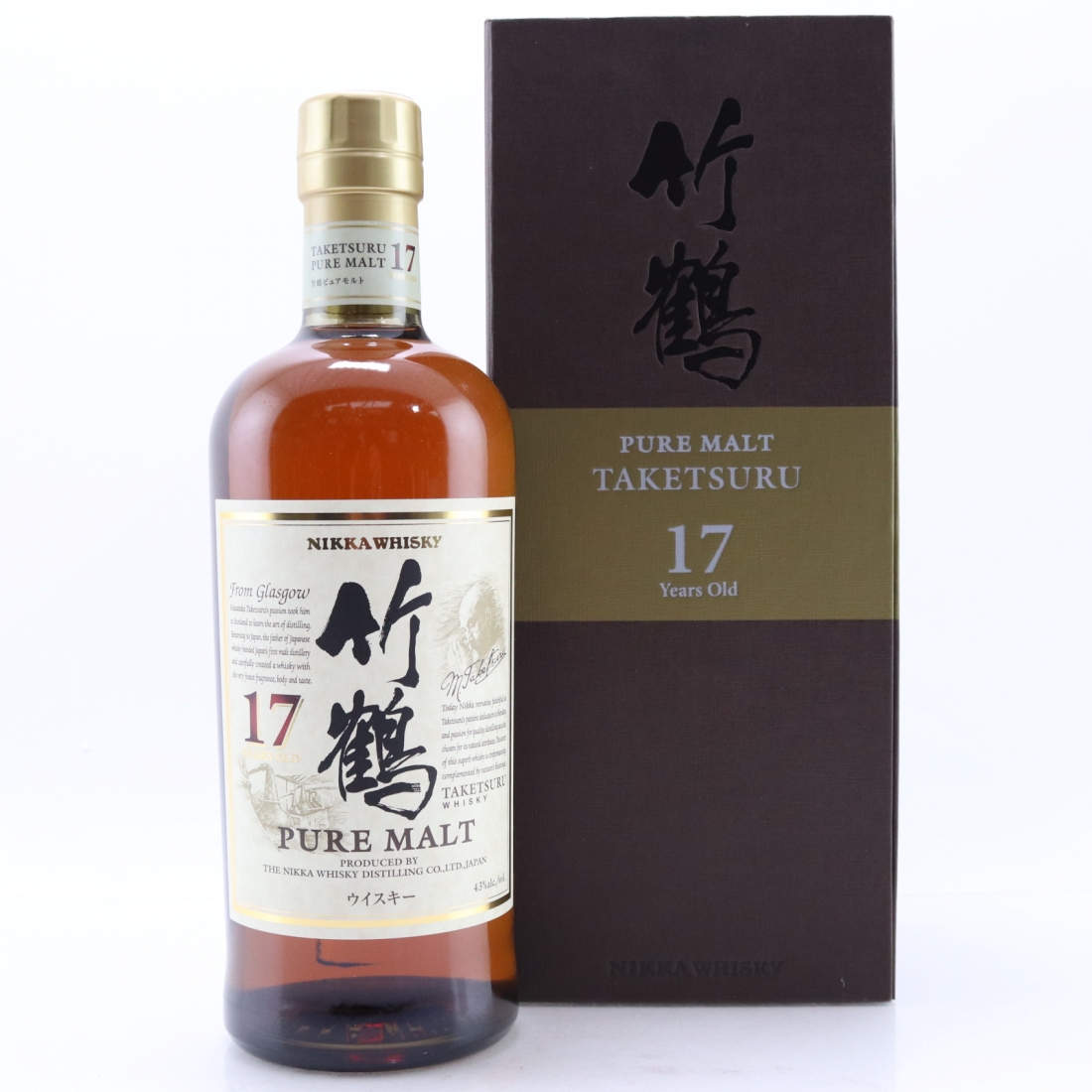 Taketsuru 17 Year Old Pure Malt / Wooden Presentation | Whisky Auctioneer