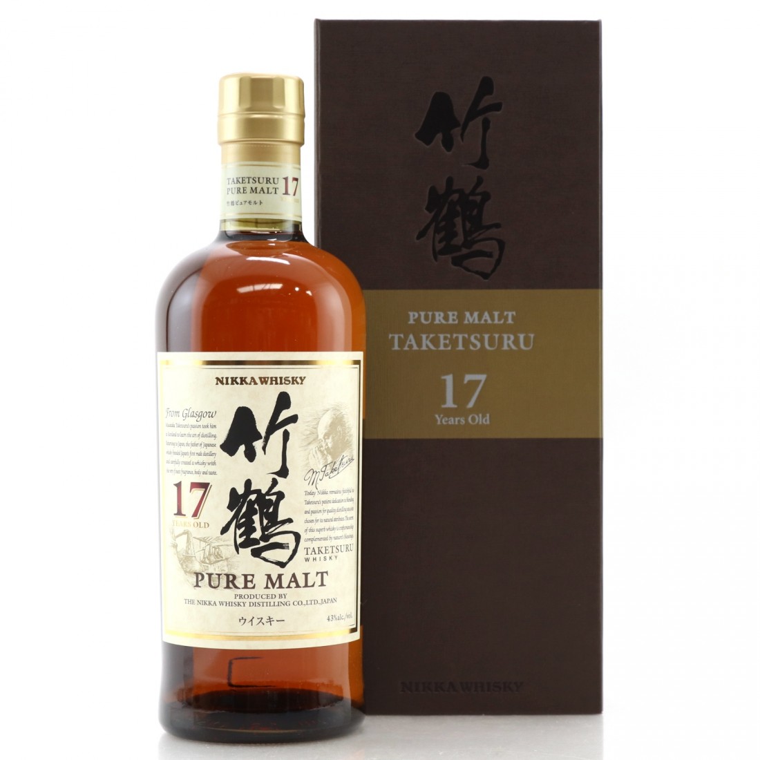 Taketsuru 17 Year Old Pure Malt / Wooden Presentation | Whisky Auctioneer
