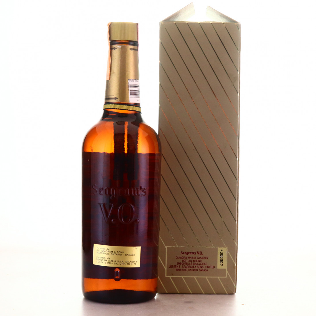 Seagram's VO Canadian Whisky 1980s | Whisky Auctioneer