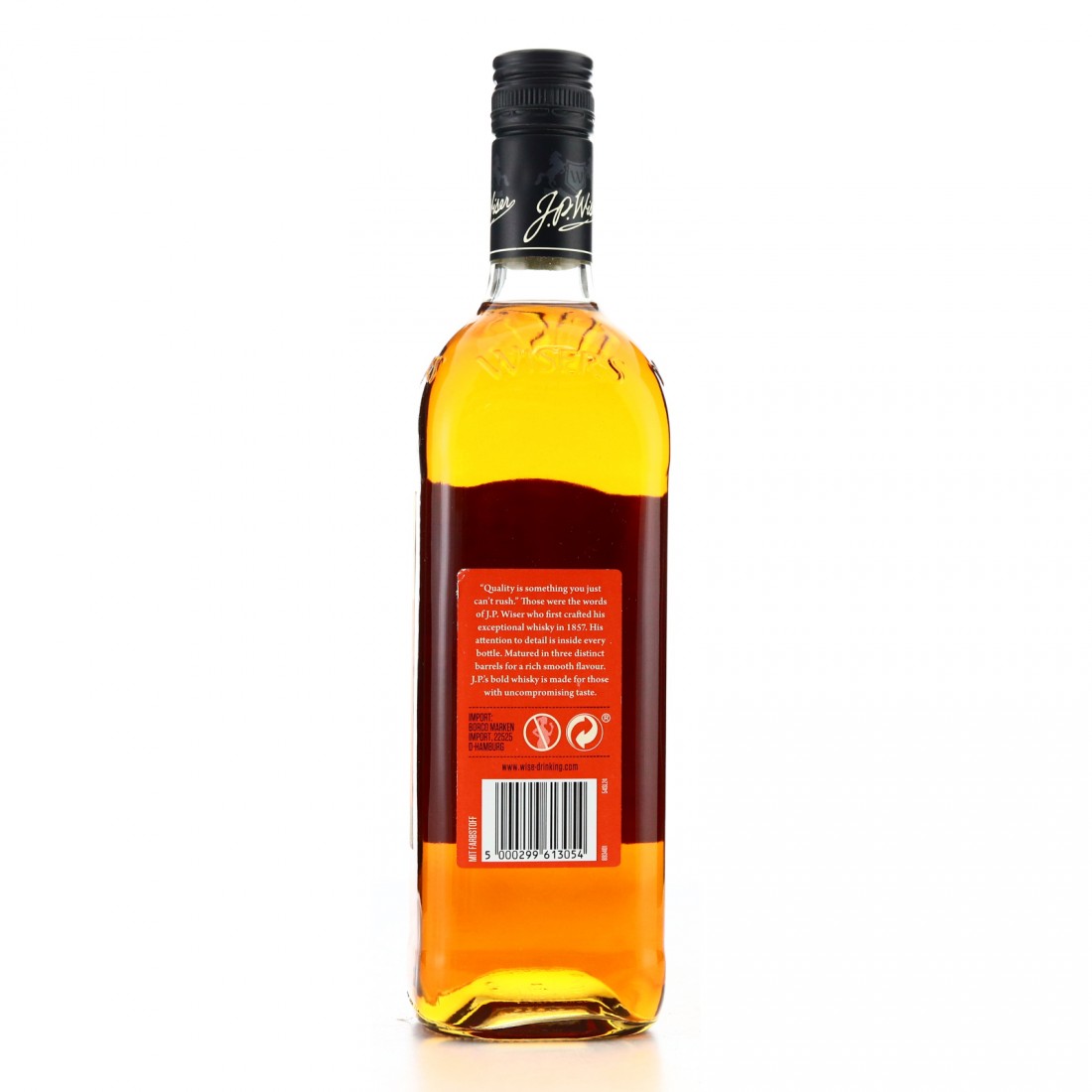 J.P. Wiser's 10 Year Old Triple Barrel Canadian Whisky | Whisky Auctioneer
