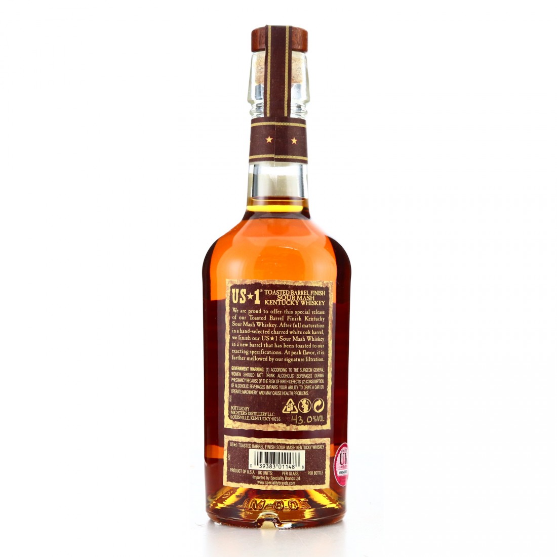 Michter's Kentucky Straight Bourbon / Toasted Barrel Finish | Whisky ...