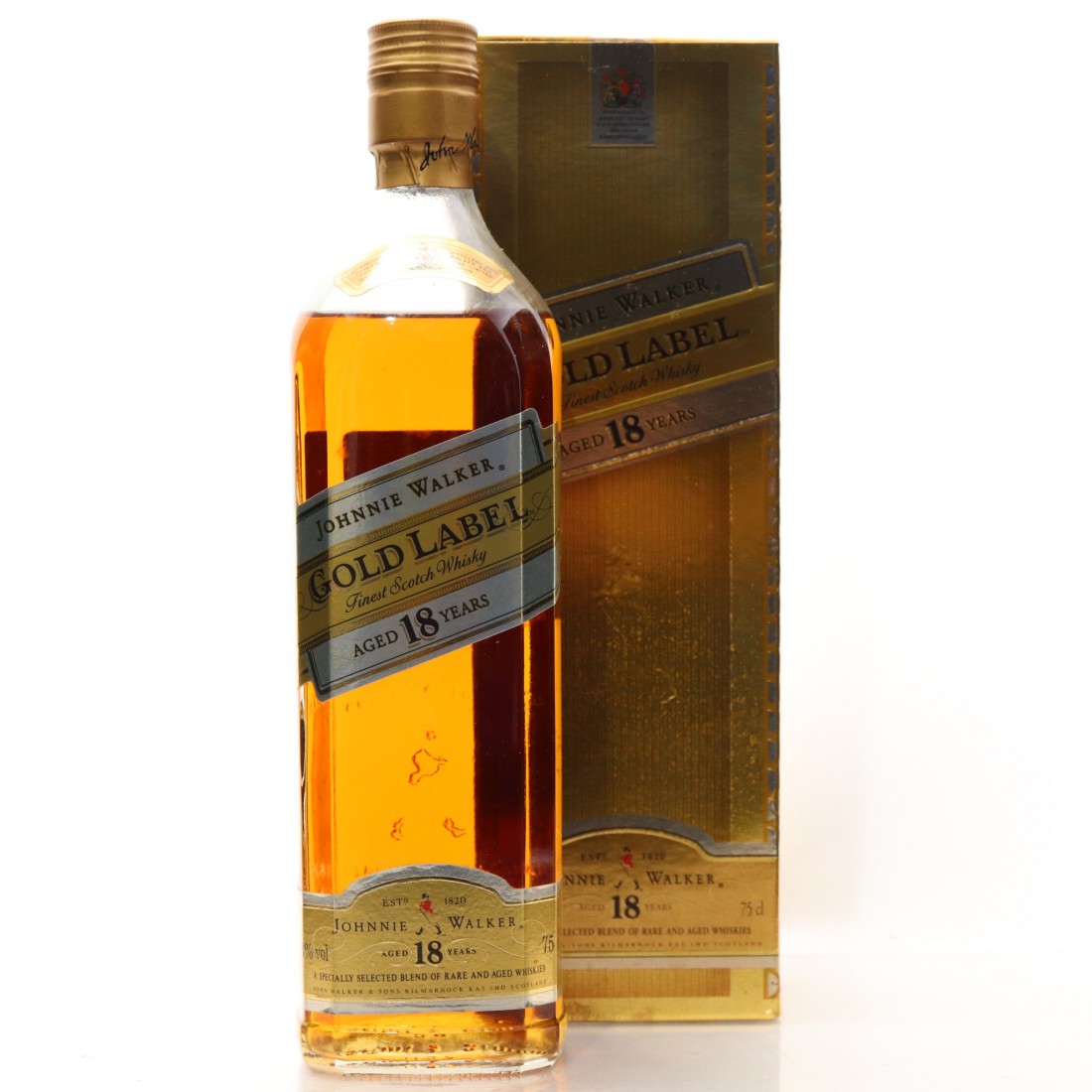 Johnnie Walker Gold Label 18 Year Old 75cl | Whisky Auctioneer