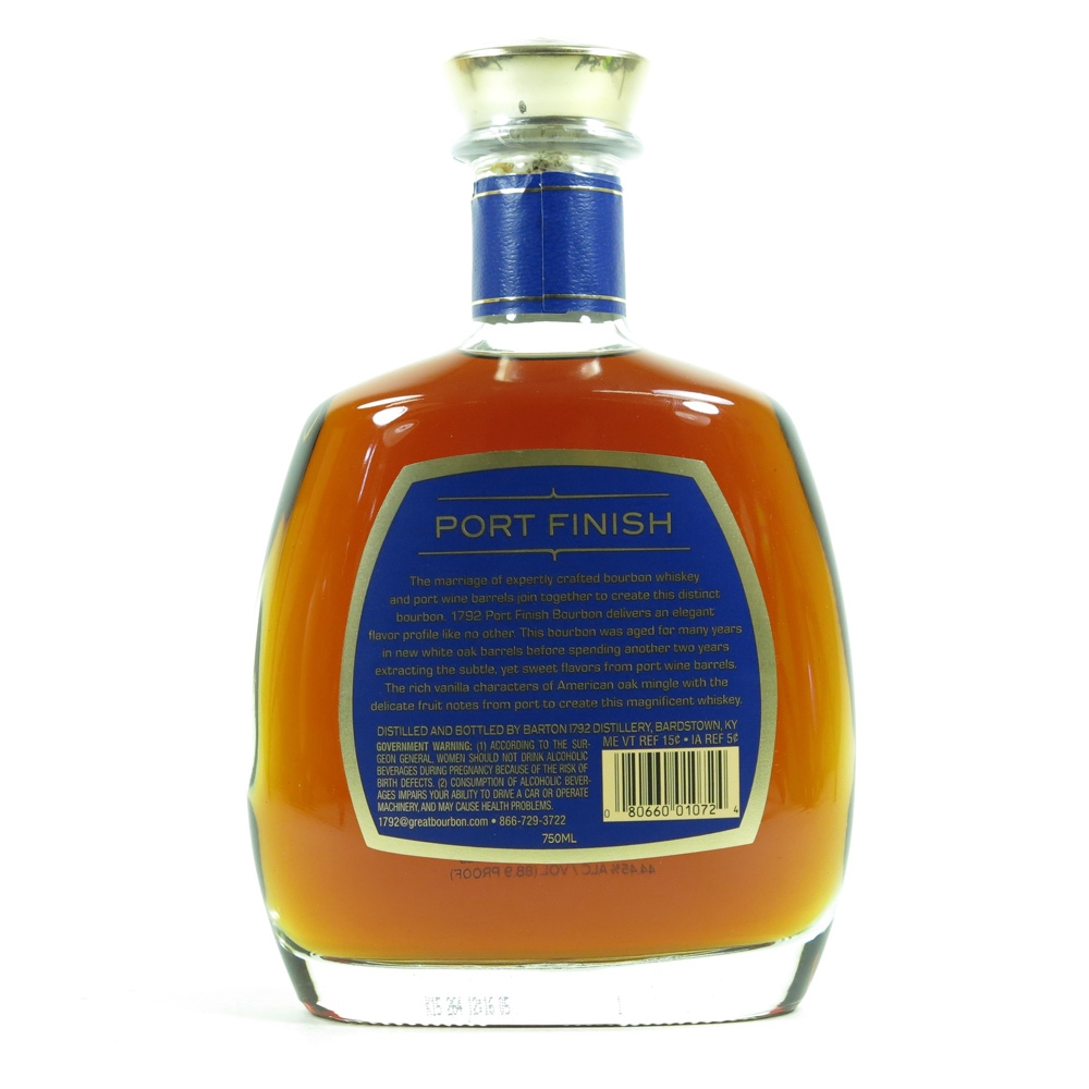 Barton 1792 Port Finish Kentucky Straight Bourbon | Whisky Auctioneer