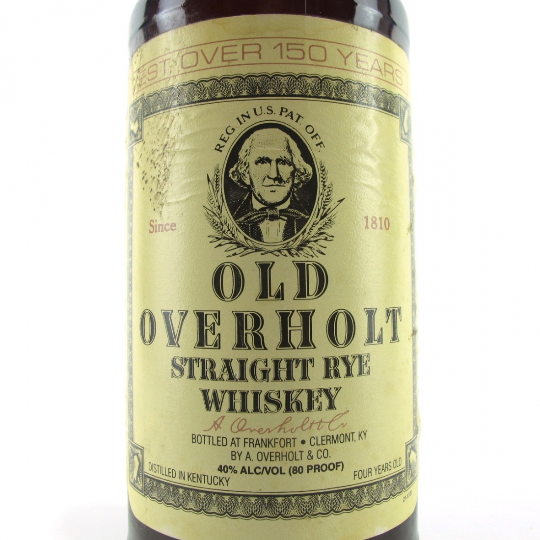 Old Overholt Straight Rye Whiskey 1 Litre | Whisky Auctioneer
