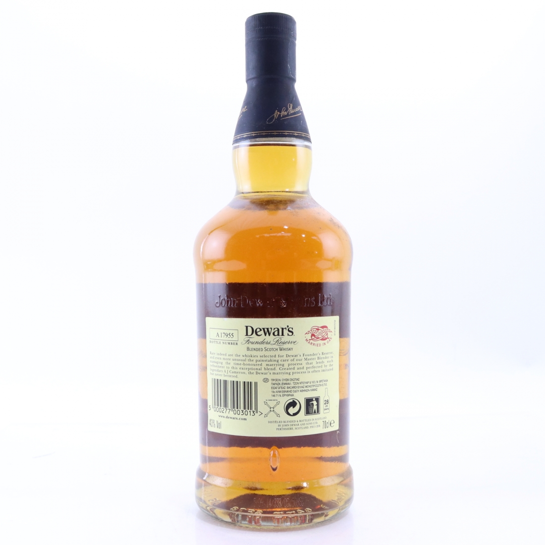 Dewar's 18 Year Old Founder's Reserve | Whisky Auctioneer