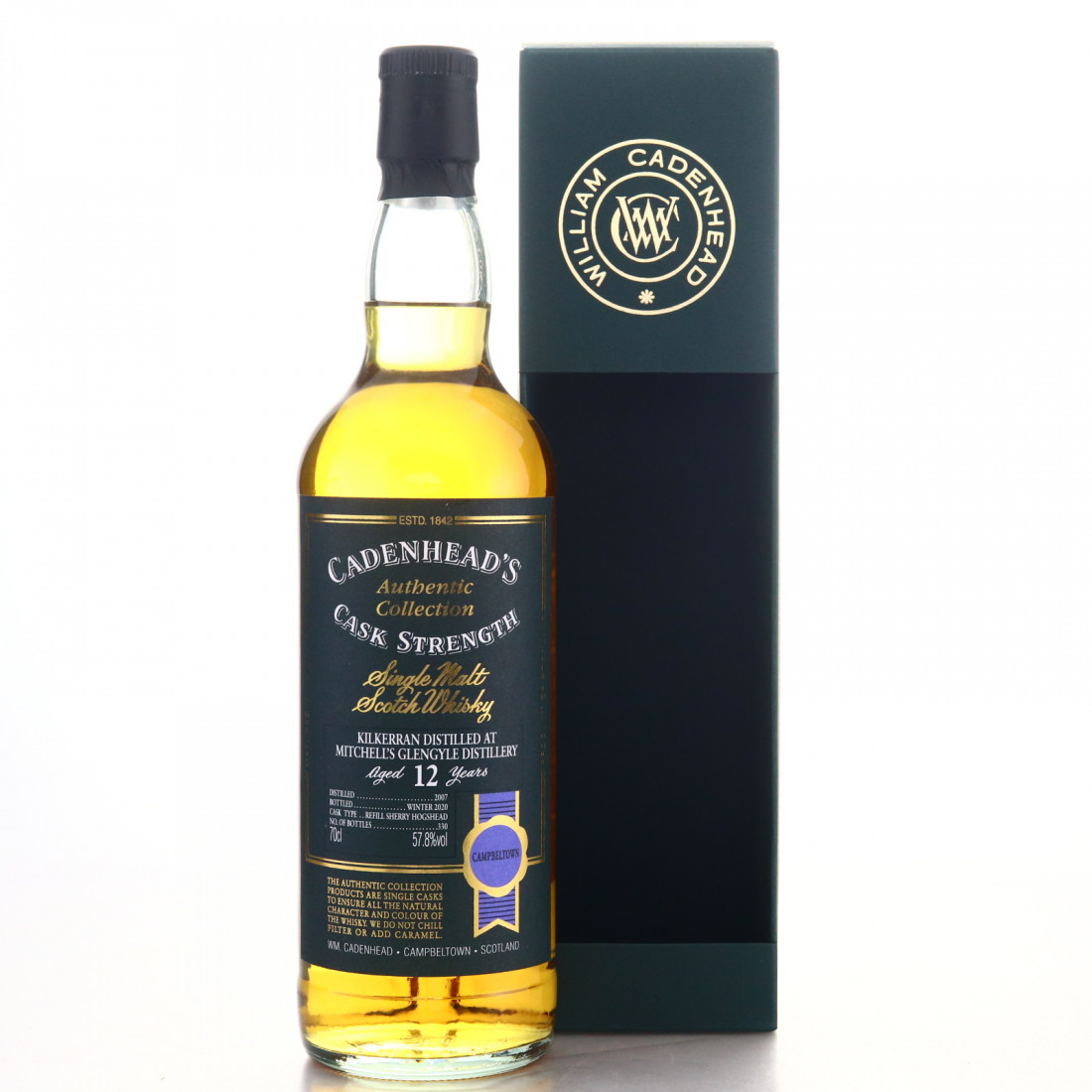 Kilkerran 2007 Cadenhead's 12 Year Old | Whisky Auctioneer