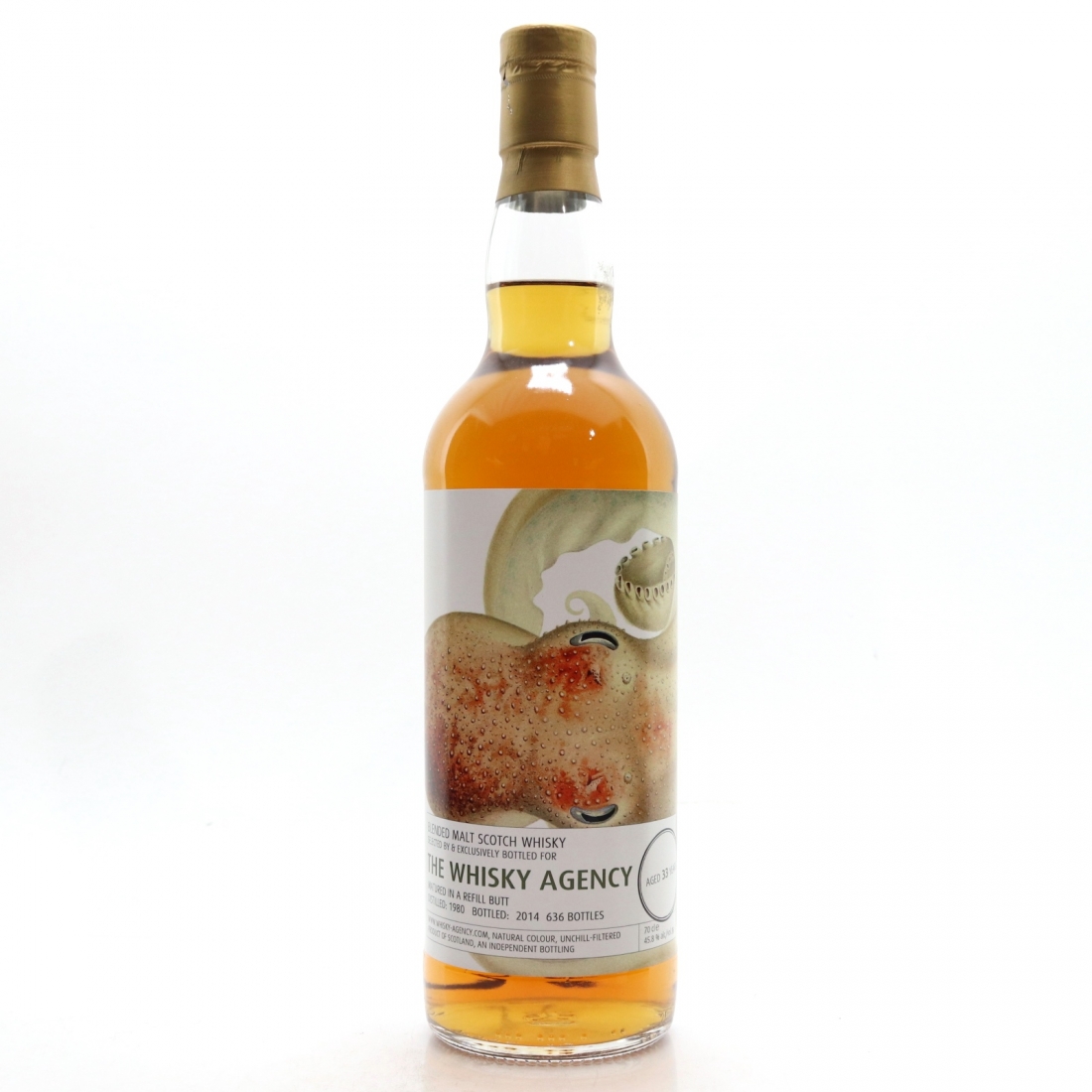 The Whisky Agency 1980 Blended Malt 33 Year Old Whisky Auctioneer