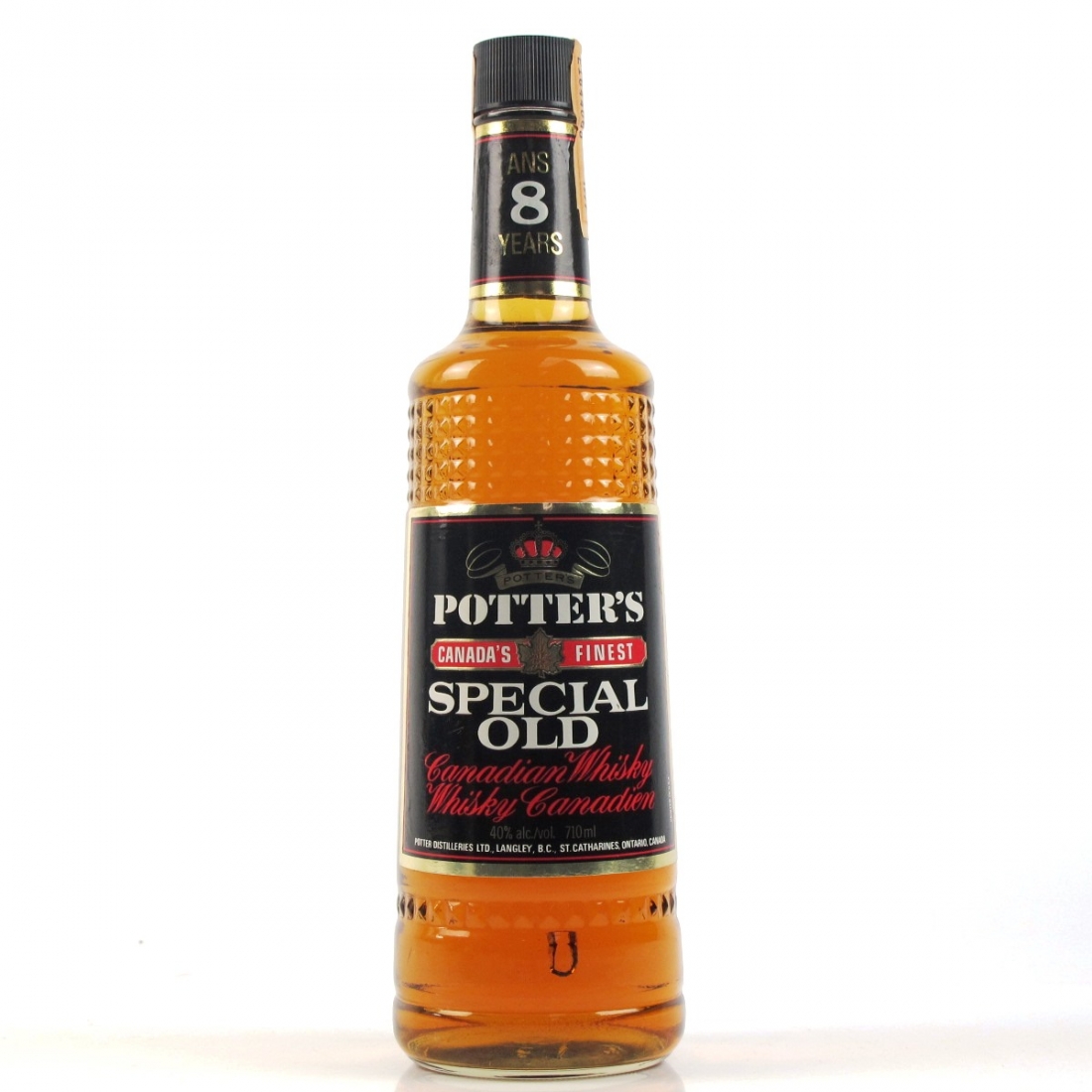 Potter's Canadian Whisky | Whisky Auctioneer