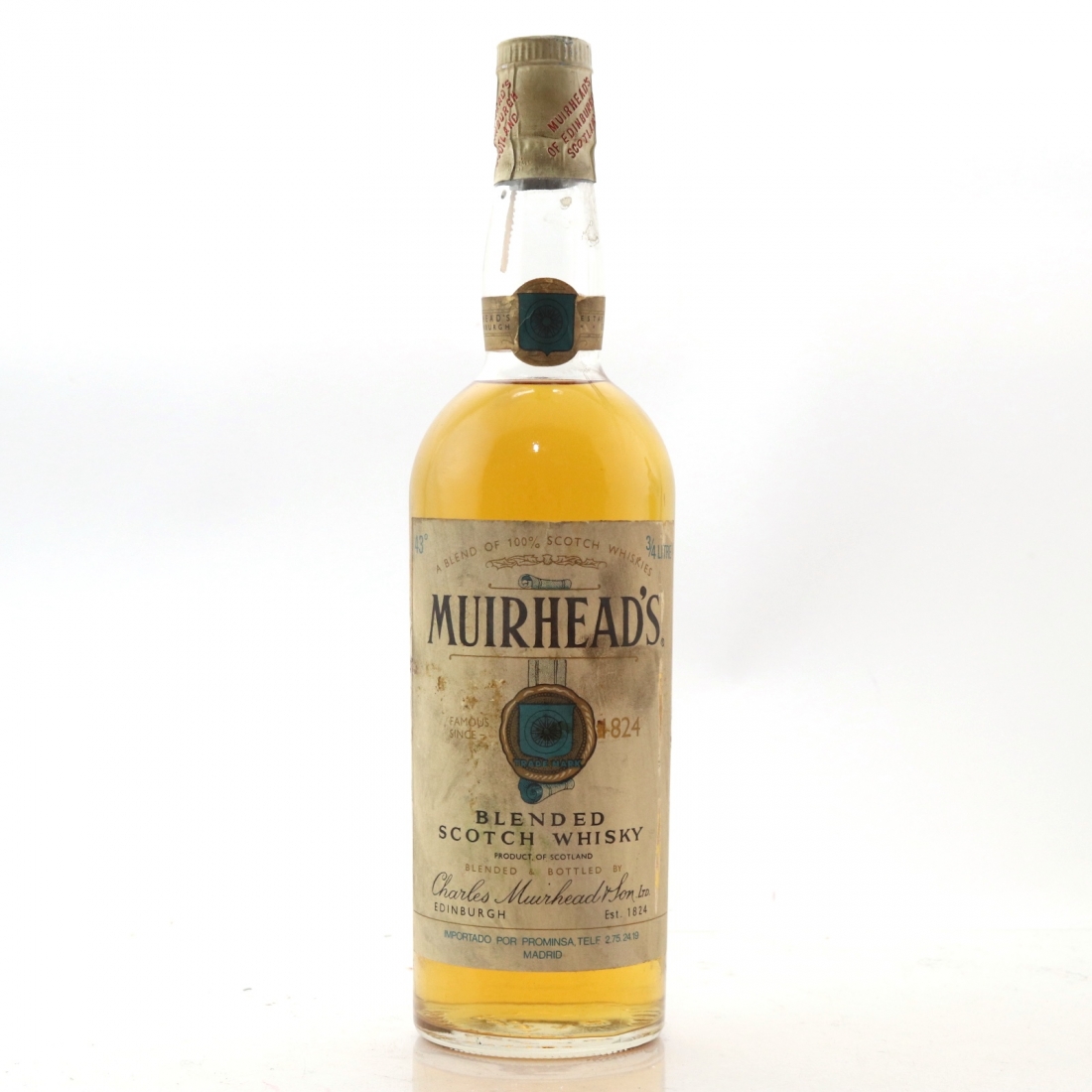 Muirhead's Scotch Whisky circa 1970s | Whisky Auctioneer