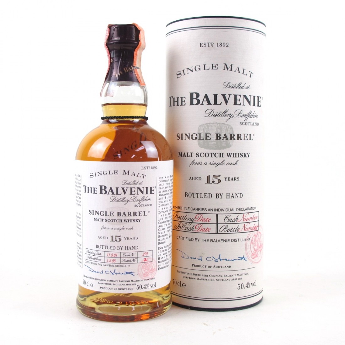 Balvenie 1985 Single Cask 15 Year Old | Whisky Auctioneer