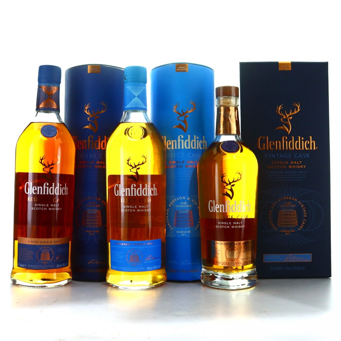 Glenfiddich Cask Collection x 3 / Solera Vat No.1-3 | Whisky Auctioneer