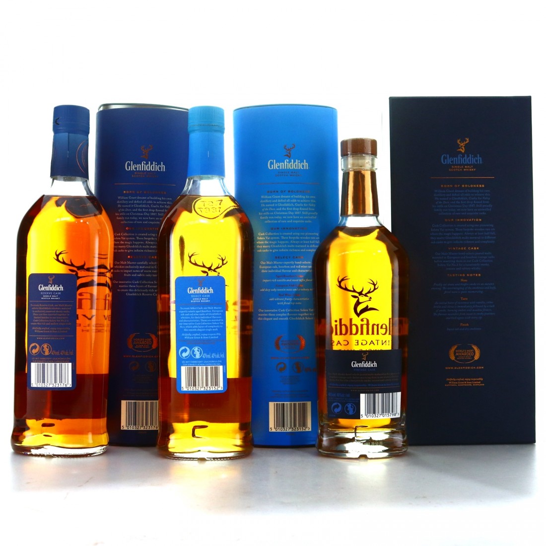 Glenfiddich Cask Collection x 3 / Solera Vat No.1-3 | Whisky Auctioneer