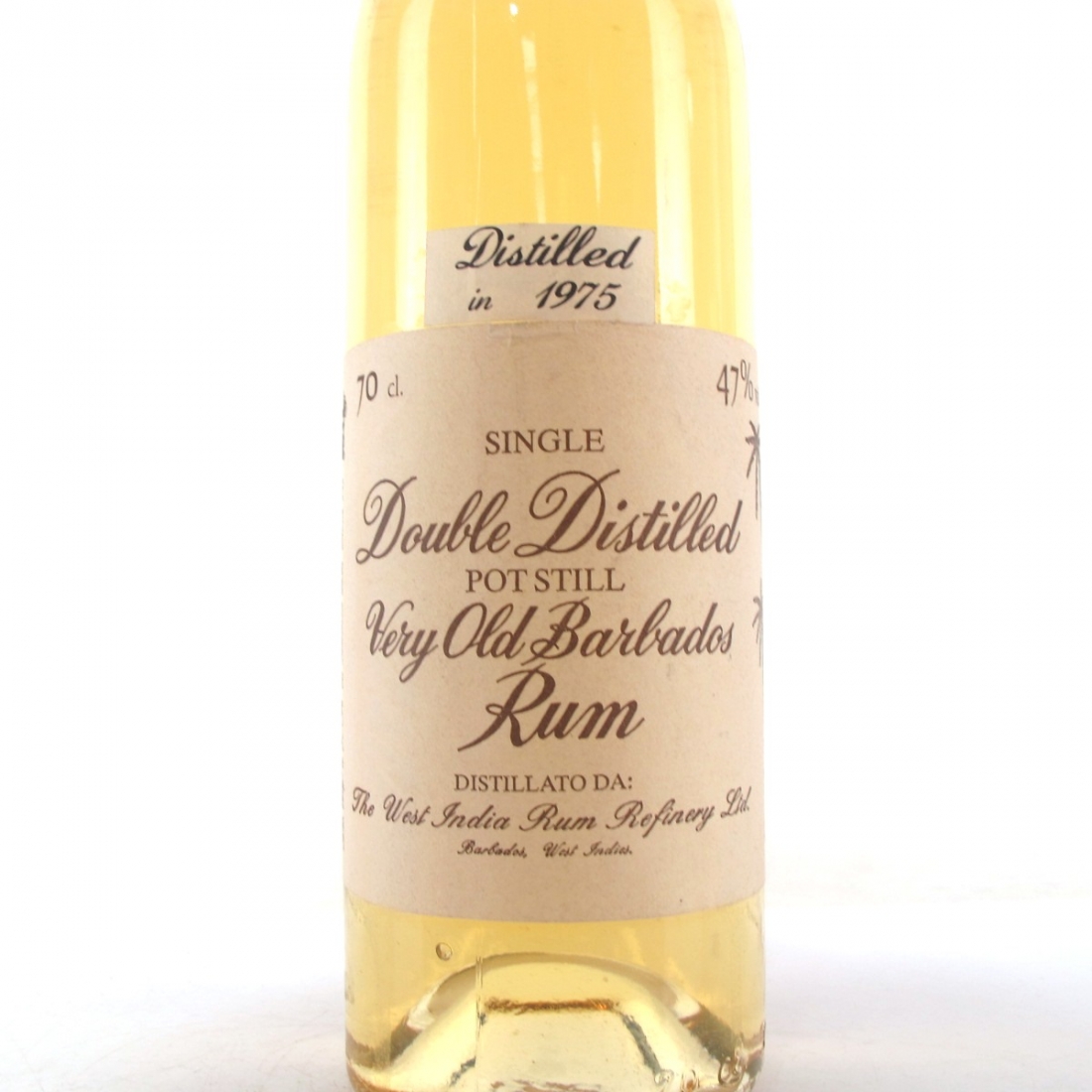 West India Rum Refinery 1975 Barbados Rum | Whisky Auctioneer