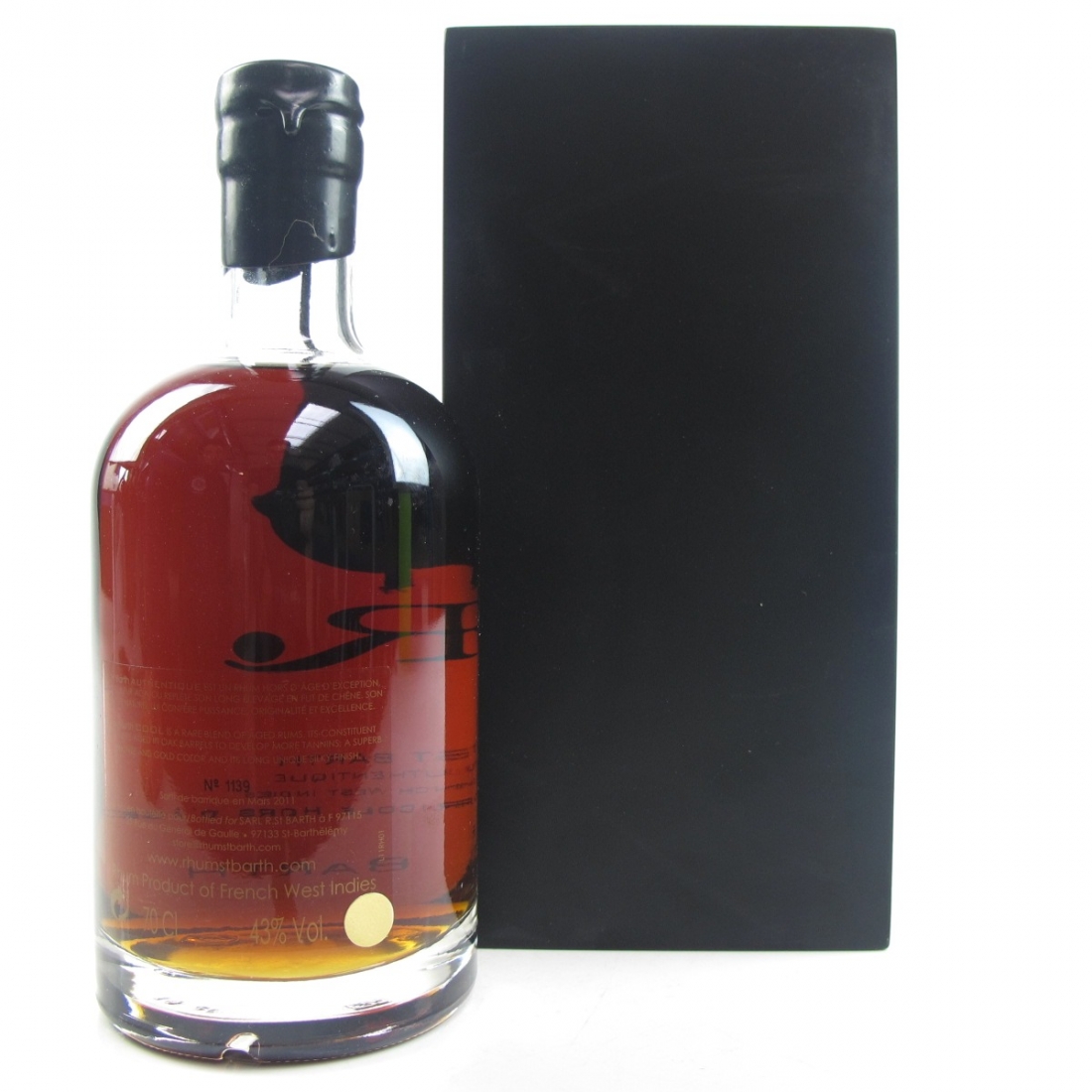 R. St. Barth 1998 Hors d'Age 12 Year Old Rum Agricole | Whisky Auctioneer