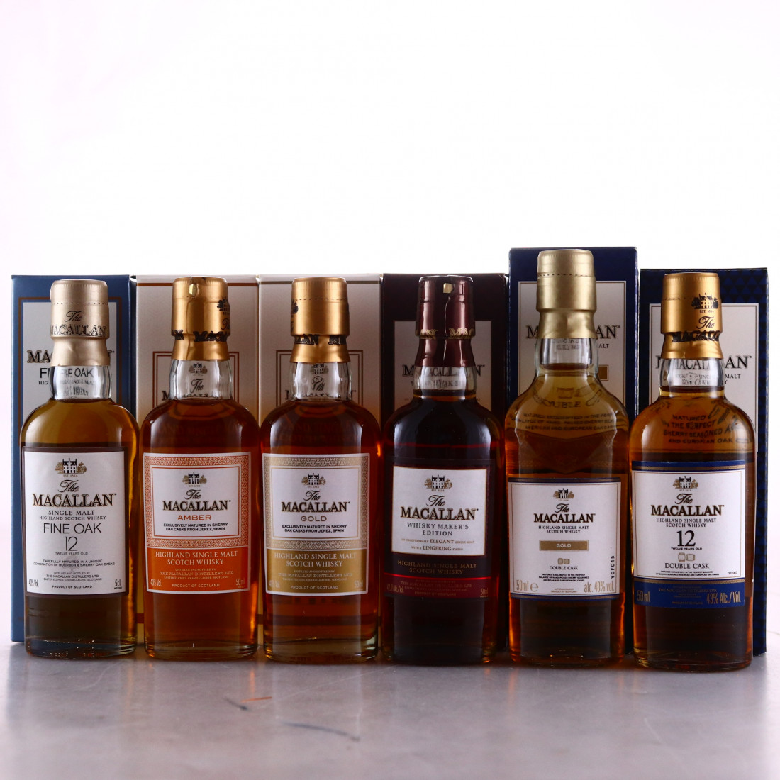 Macallan Miniatures x 6 | Whisky Auctioneer