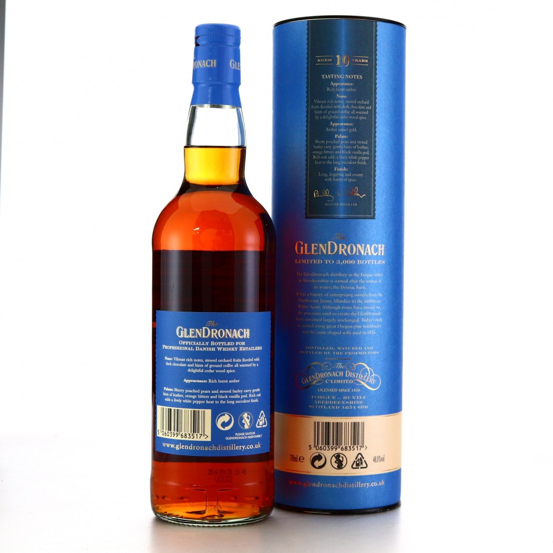 Glendronach 10 Year Old 'Luke Skywalker' / Danish Retail Exclusive ...