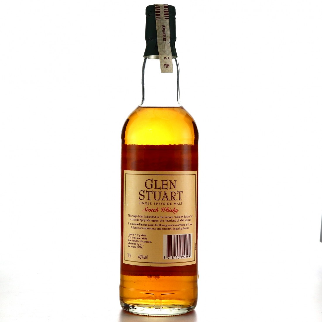 Glen Stuart 8 Year Old Single Malt | Whisky Auctioneer