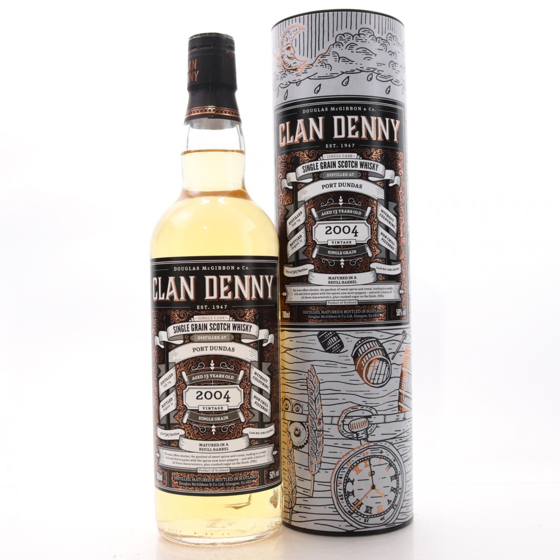 Port Dundas 2004 Clan Denny 13 Year Old | Whisky Auctioneer