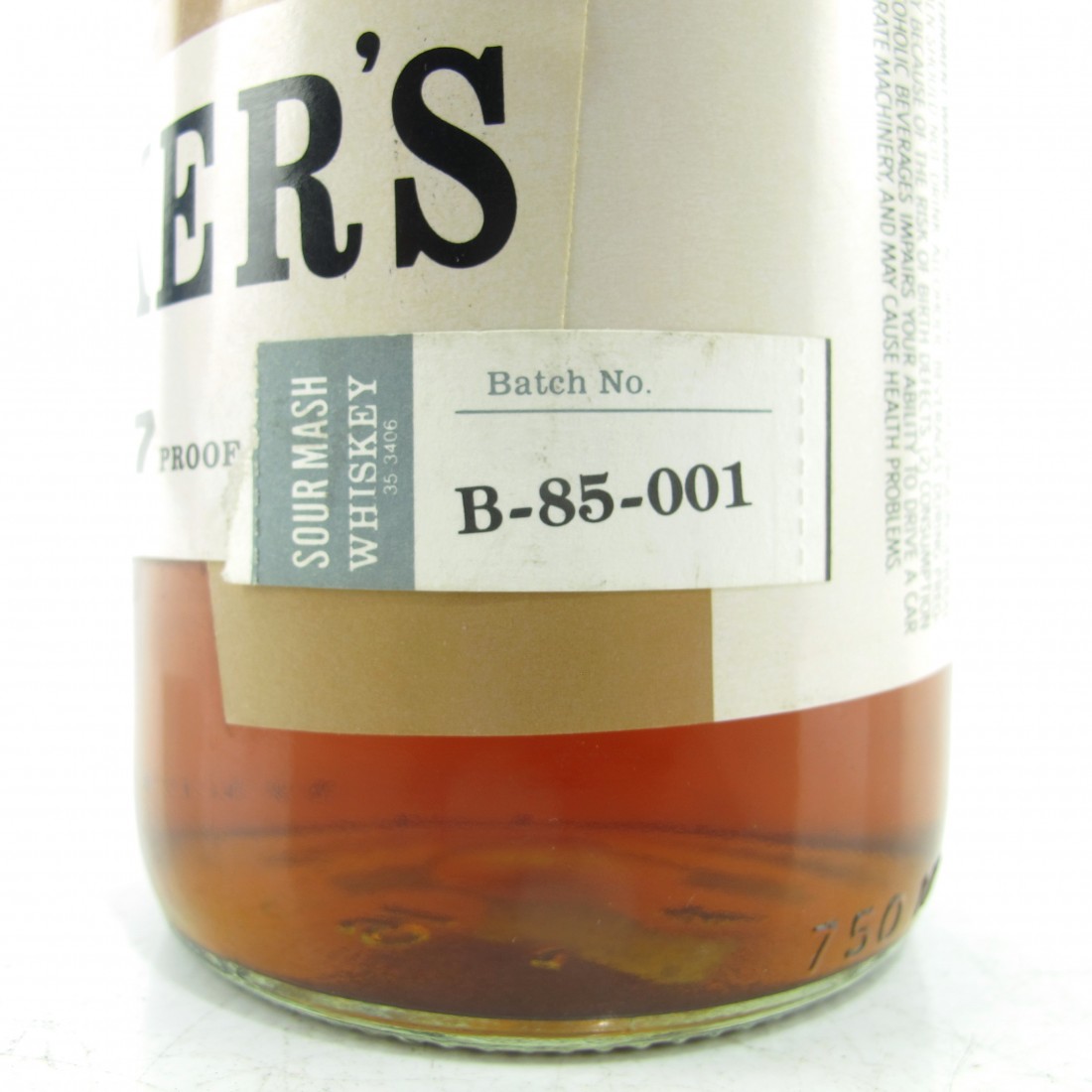 Baker's 7 Year Old 107 Proof Kentucky Straight Bourbon | Whisky Auctioneer