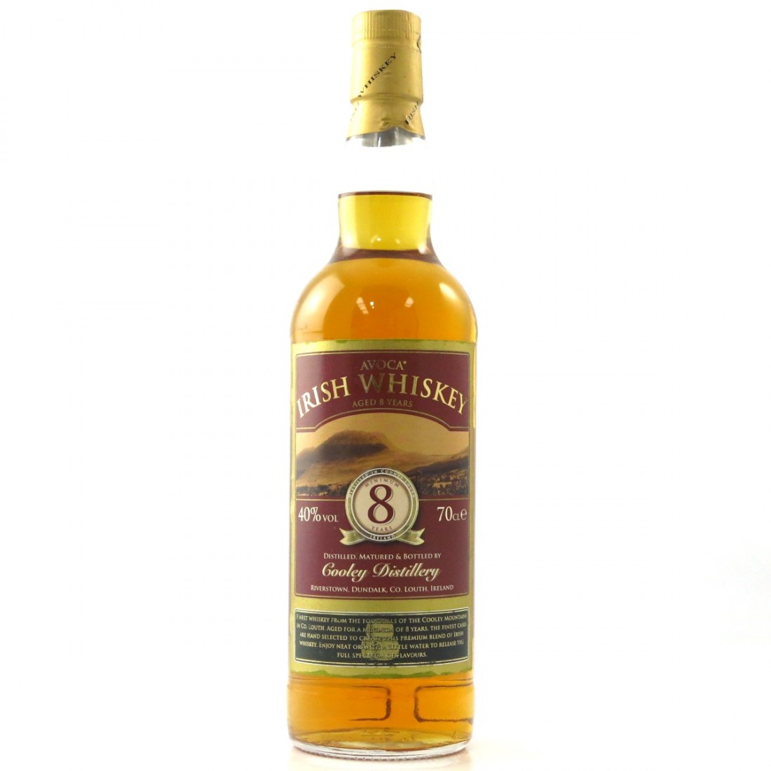 Cooley 8 Year Old Avoca Irish Whiskey | Whisky Auctioneer