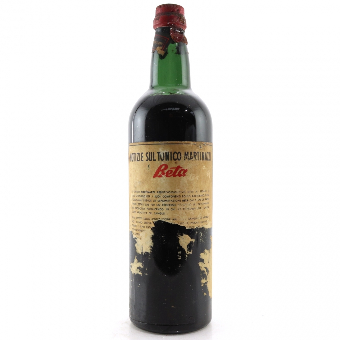 Beta Tonico Martinazzi 1 Litre 1950s | Whisky Auctioneer