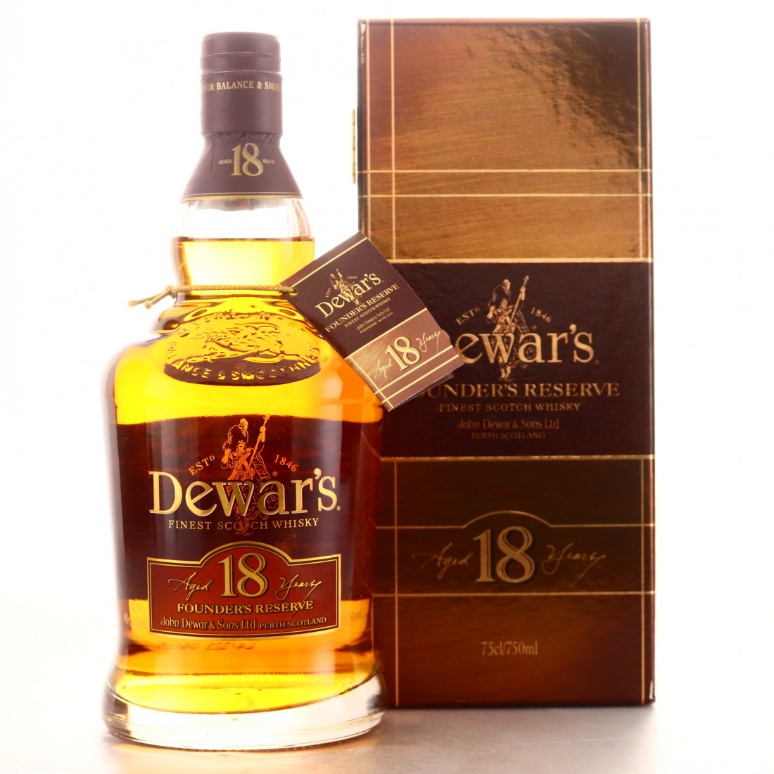 Dewar's 18 Year Old Founder's Reserve 75cl | Whisky Auctioneer