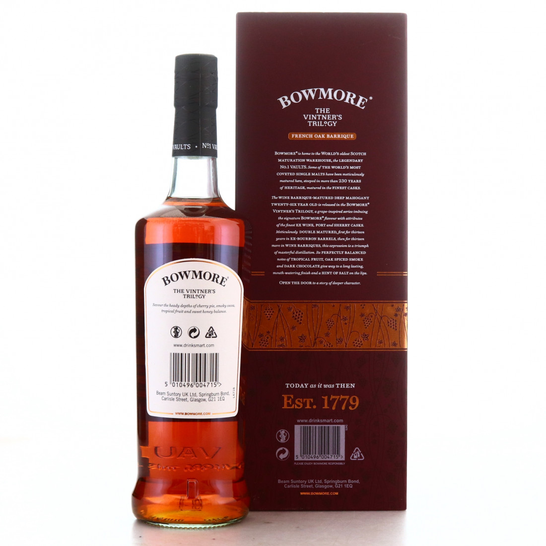 Bowmore 26 Year Old The Vintner's Trilogy II / French Oak Barrique ...