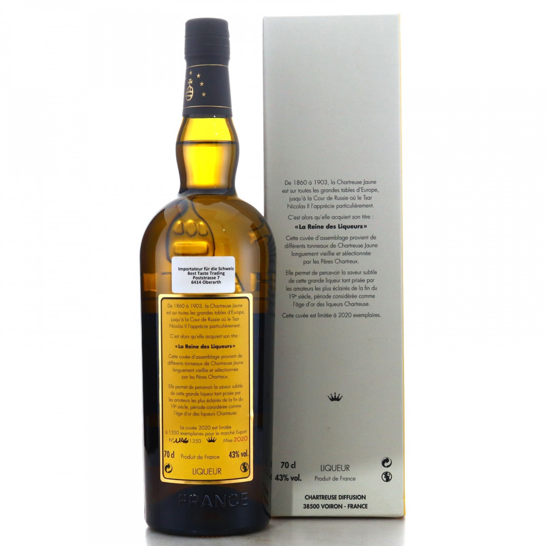 Chartreuse Reine des Liqueurs 2020 | Whisky Auctioneer