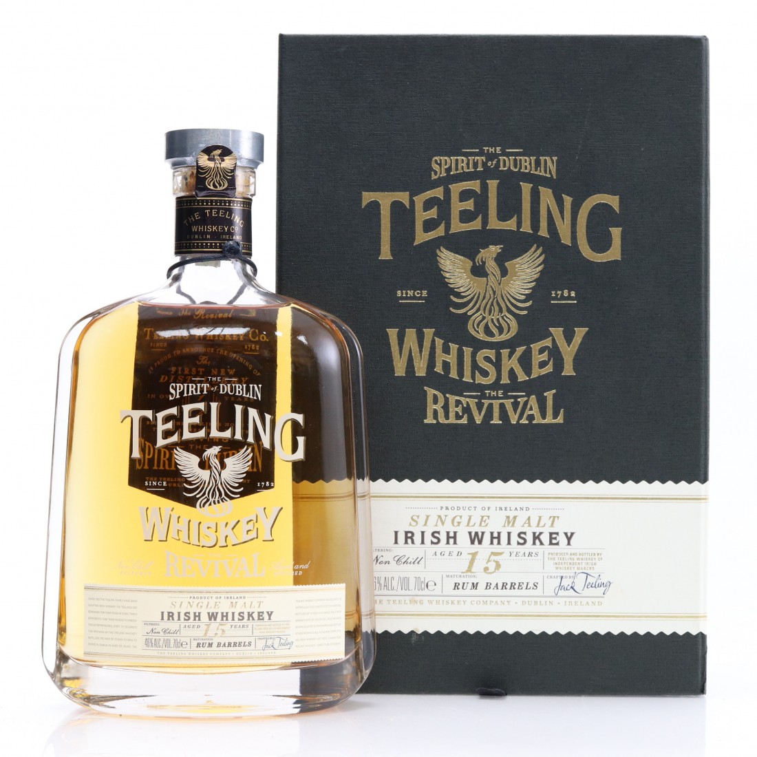 Teeling 15 Year Old The Revival Volume 1 / Rum Barrels | Whisky Auctioneer