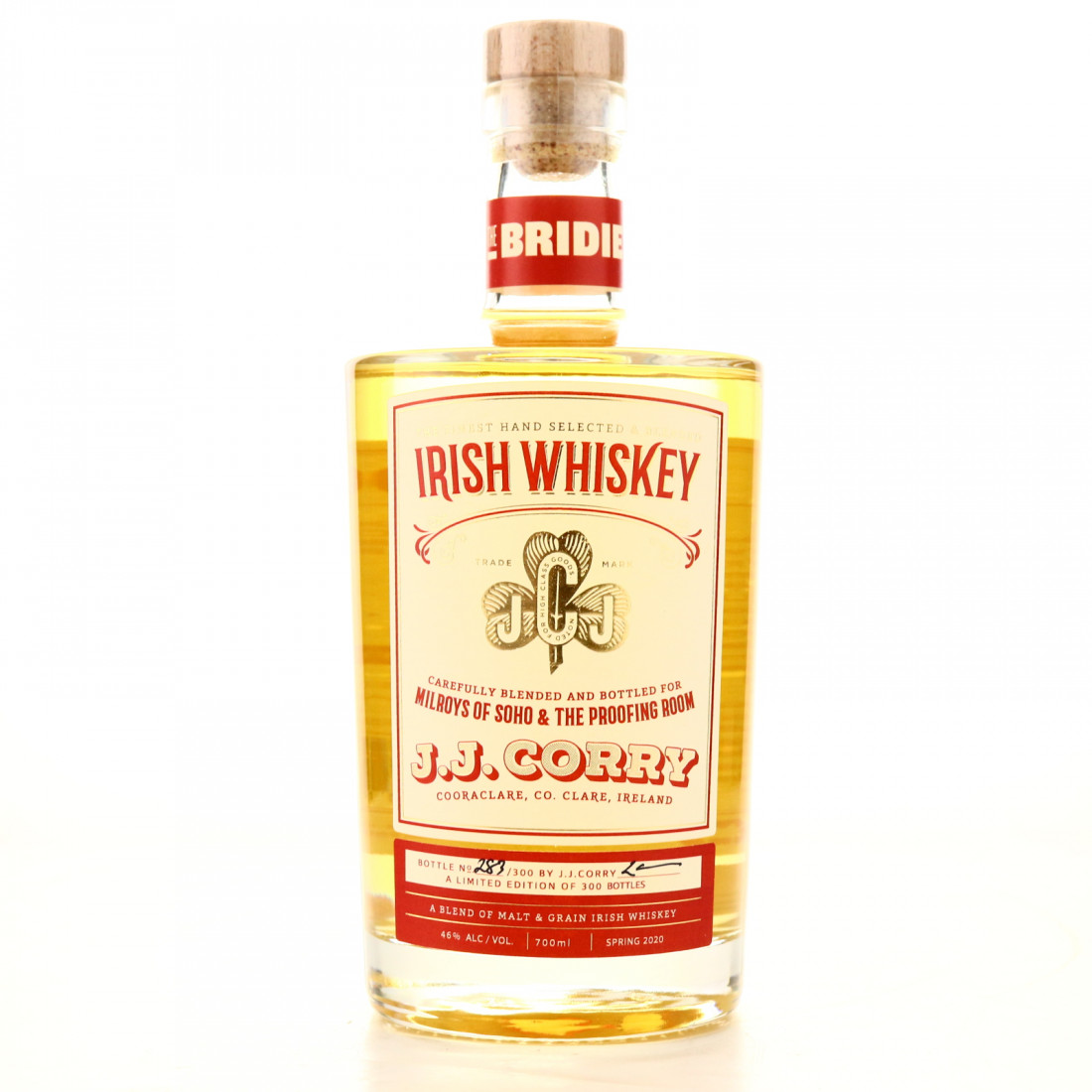 J.J. Corry Irish The Bridie / Milroy's of Soho | Whisky Auctioneer