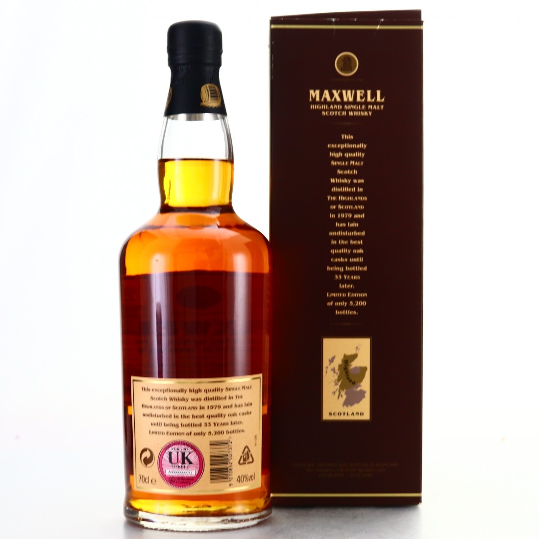 Maxwell 1979 33 Year Old Highland Single Malt | Whisky Auctioneer