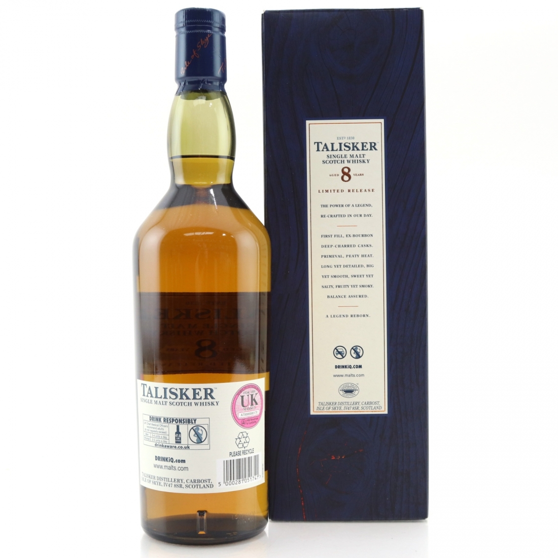 Talisker 2009 Cask Strength 8 Year Old Limited Edition | Whisky Auctioneer