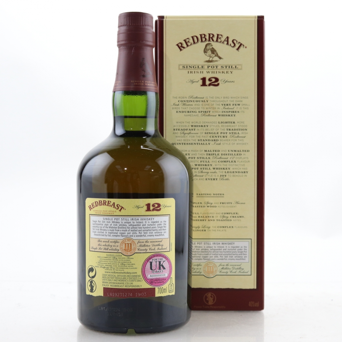 Redbreast 12 Year Old | Whisky Auctioneer