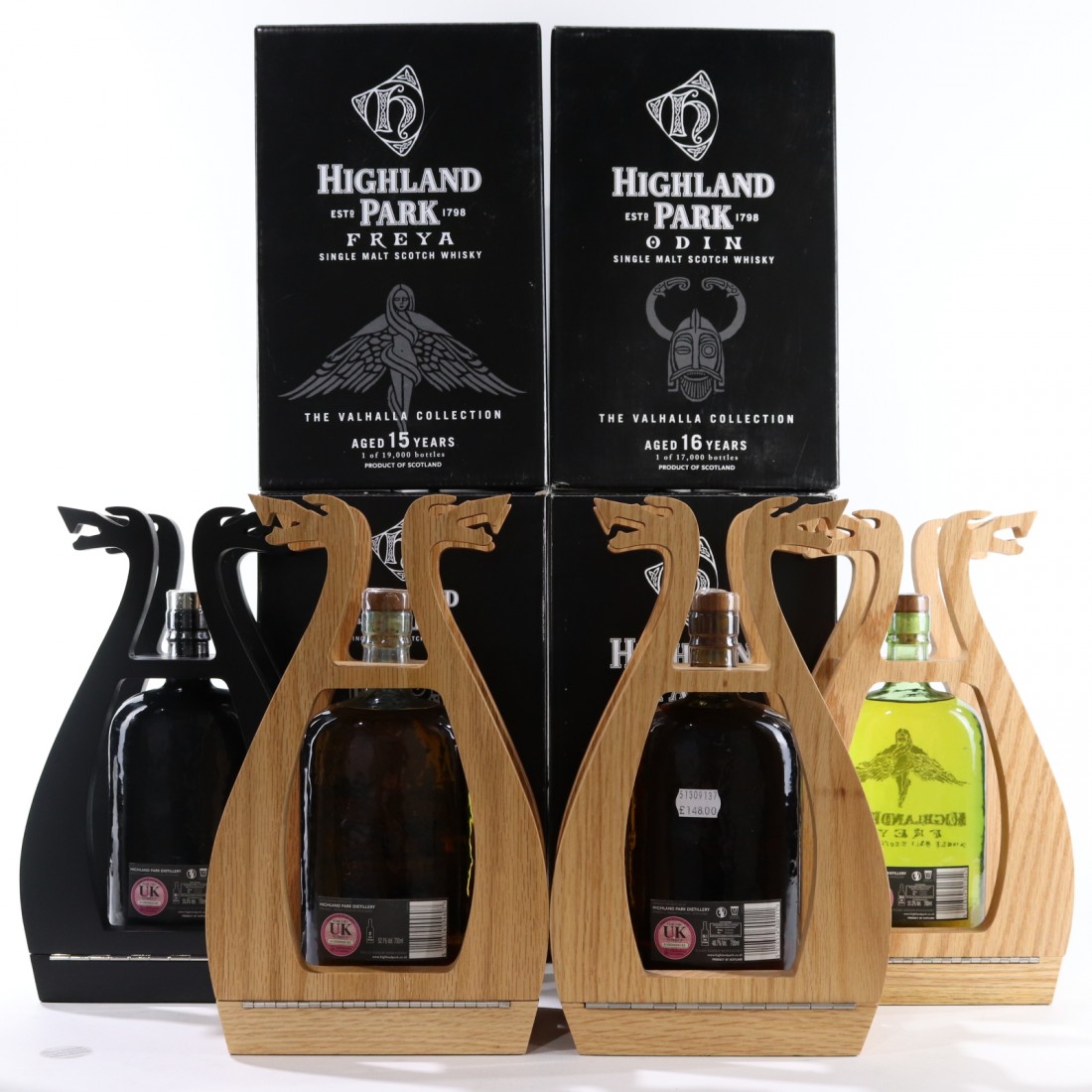 Highland Park Valhalla Collection 4 x 70cl | Whisky Auctioneer