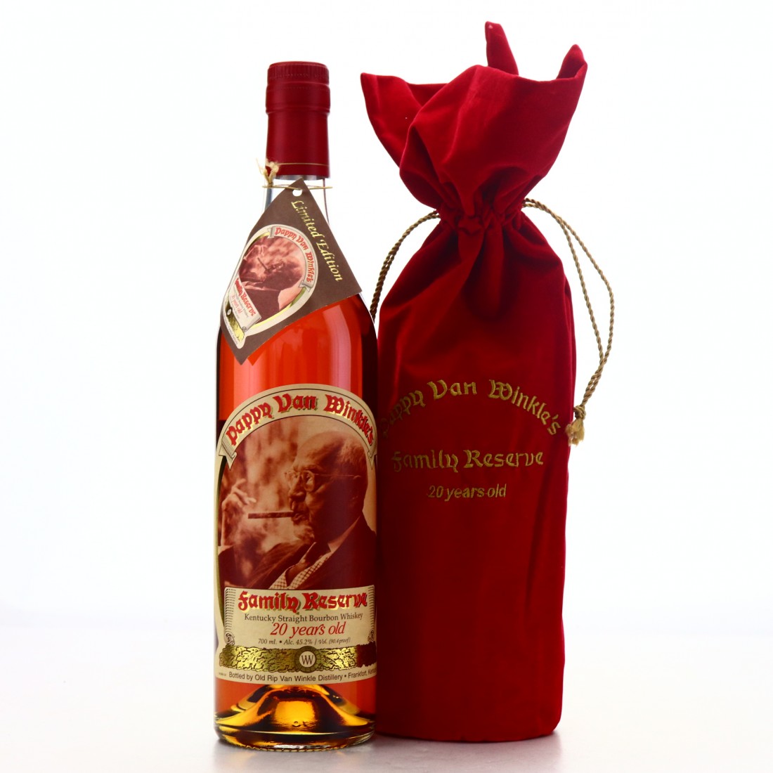 Pappy Van Winkle 20 Year Old Family Reserve Pre-2007 / Stitzel-Weller ...