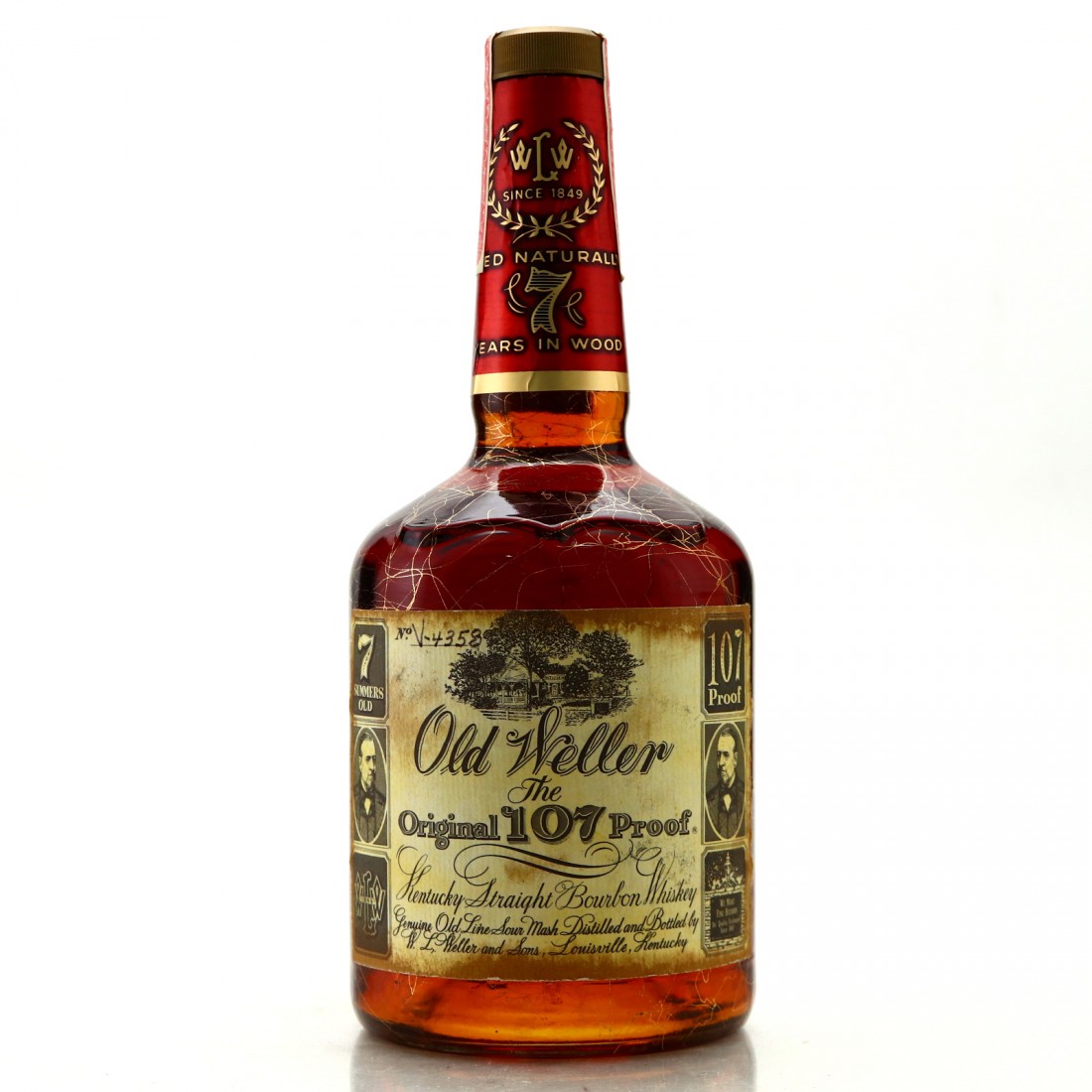 Old Weller Original 107 Proof 7 Year Old 1987 / Stitzel-Weller | Whisky ...