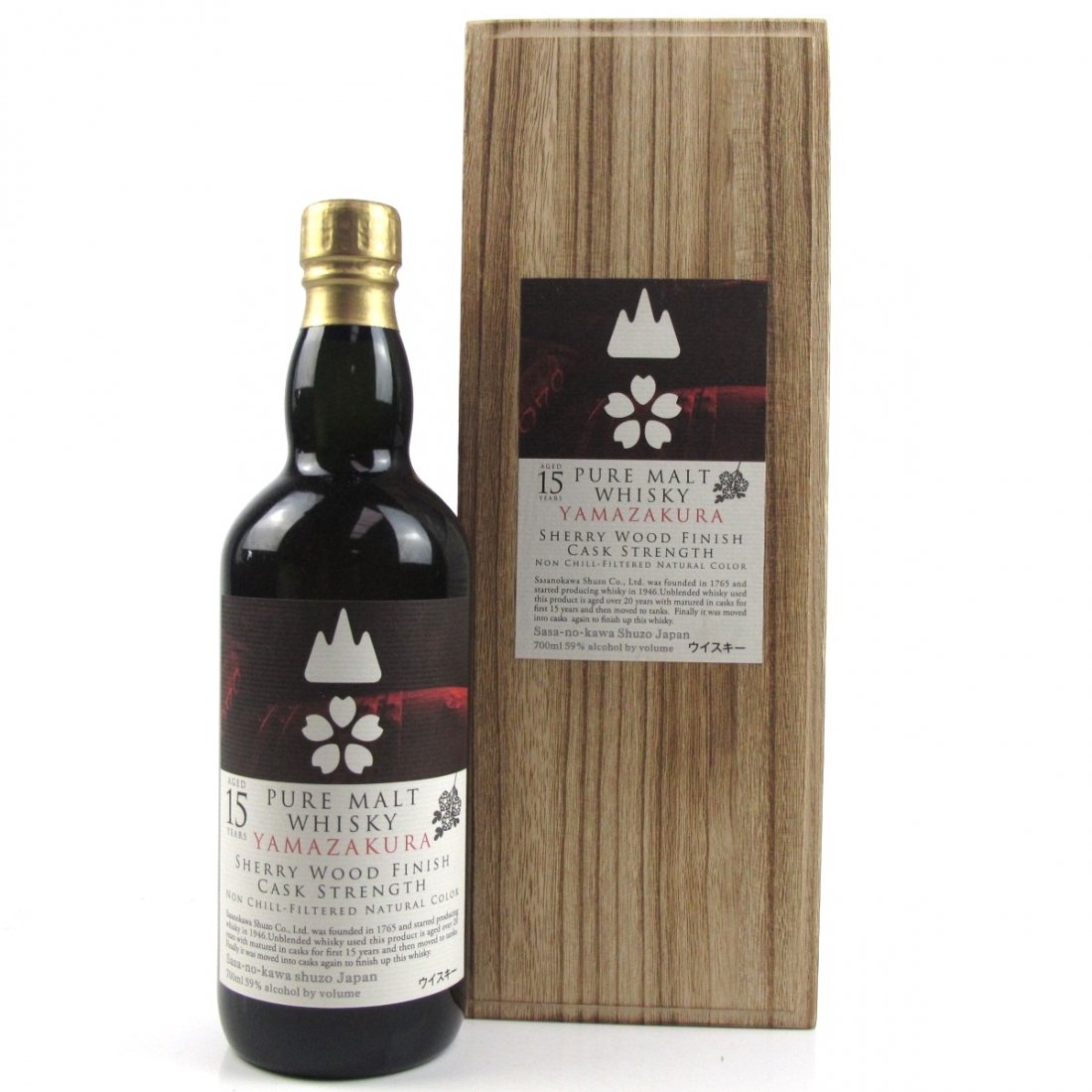 Yamazakura 15 Year Old Sherry Wood Cask Strength | Whisky Auctioneer