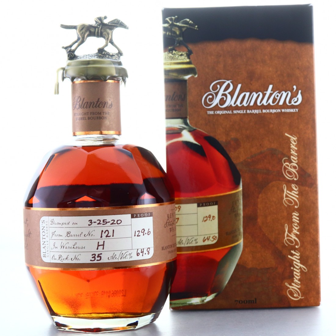 Blanton's Straight from the Barrel dumped 2020 | Whisky Auctioneer