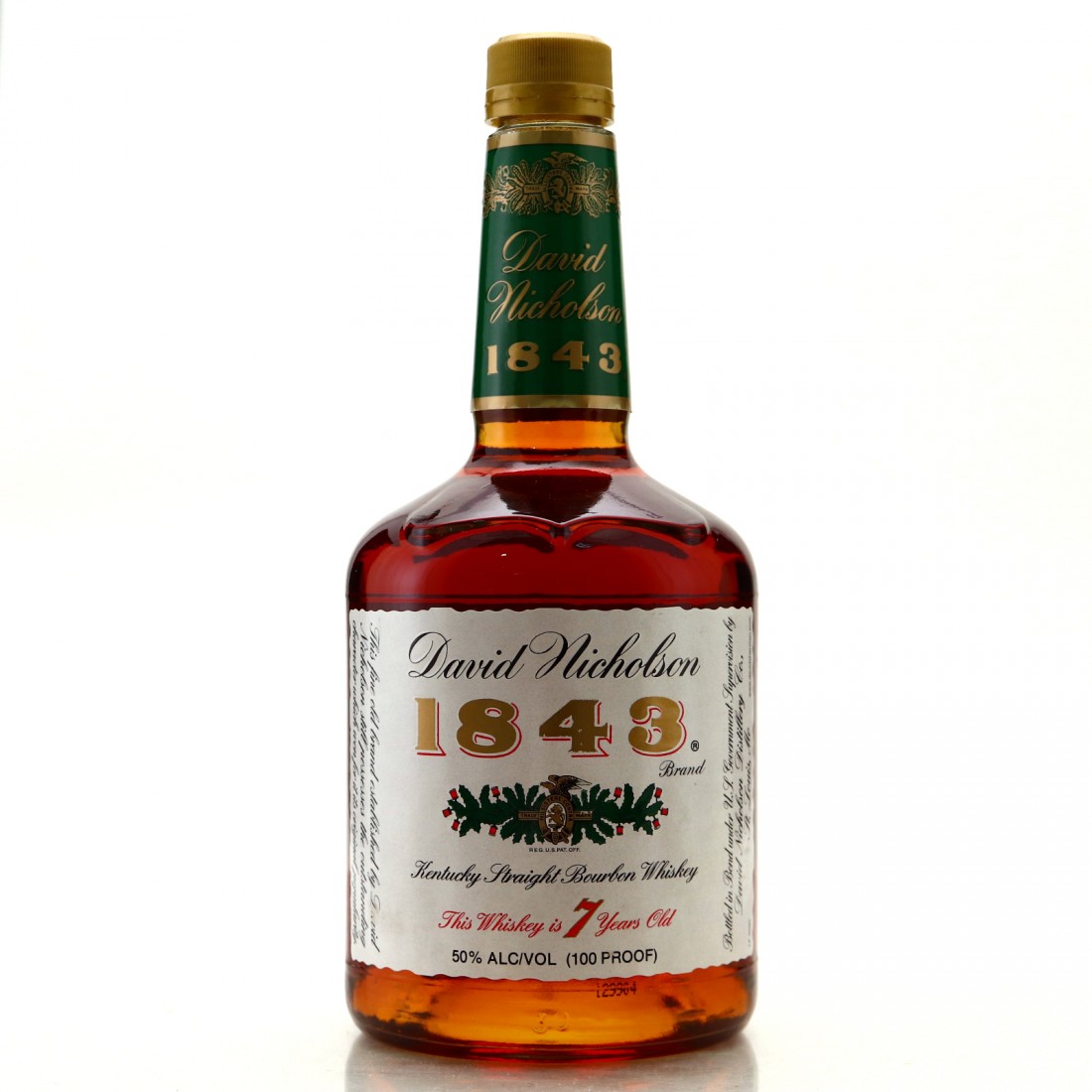 David Nicholson '1843' 7 Year Old Bottled in Bond Bourbon 2003 ...
