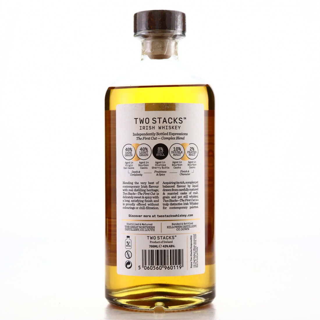 Two Stacks Blended Irish Whiskey First Cut | Whisky Auctioneer