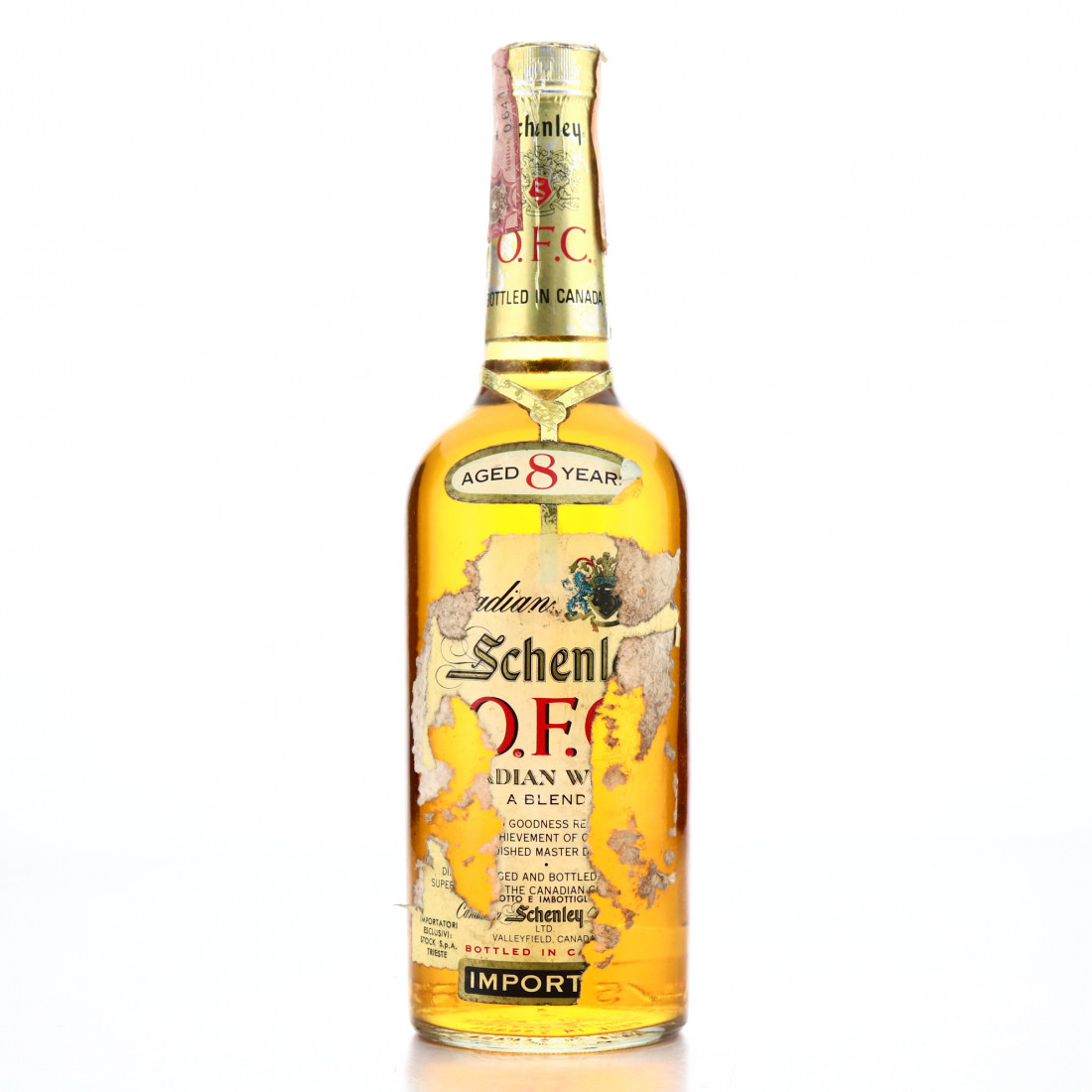 Schenley O.F.C. 1966 8 Year Old Canadian Whisky | Whisky Auctioneer